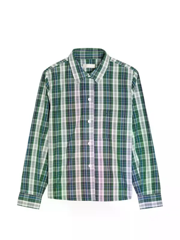 Suzie Kondi Vella Check-pattern Long-sleeve Shirt