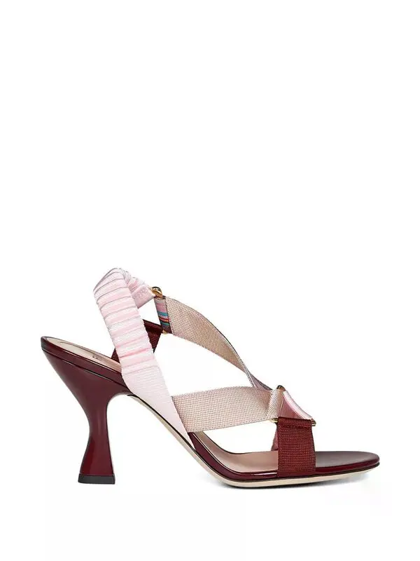 Fendi Elasticated Strap Sandals - Pink
