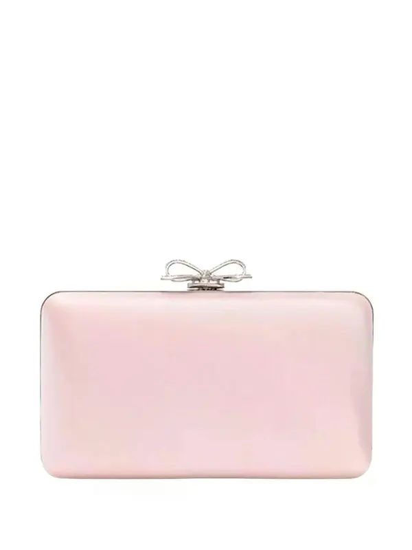 SELF-PORTRAIT Bow-detail Clutch Bag