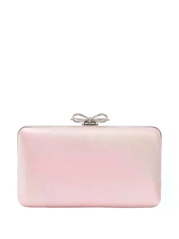 SELF-PORTRAIT Bow-detail Clutch Bag