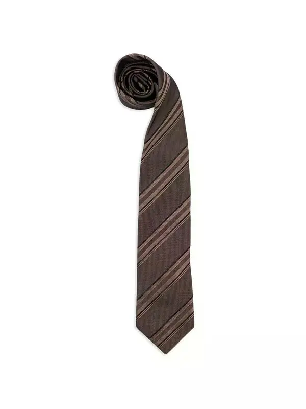 Brunello Cucinelli Silk Tie - Brown