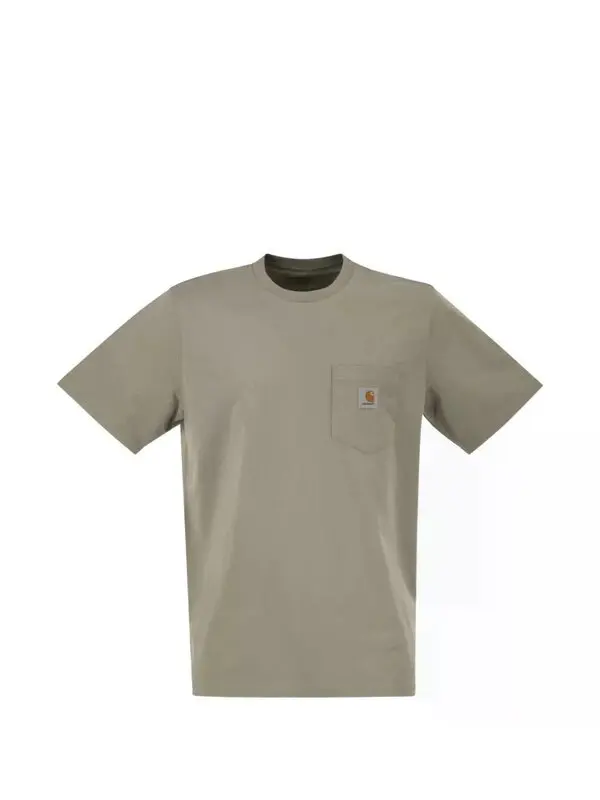 Carhartt Work In Progress Logo-patch Pocket T-shirt