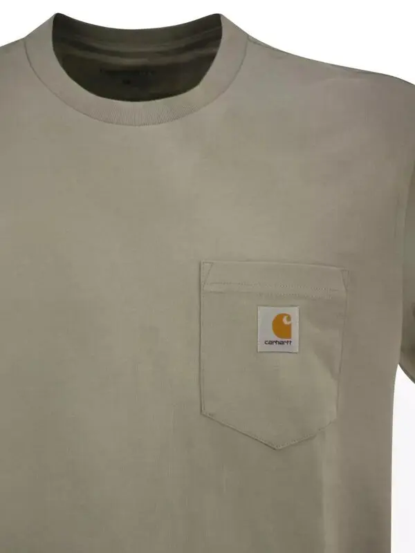 Carhartt Work In Progress Logo-patch Pocket T-shirt