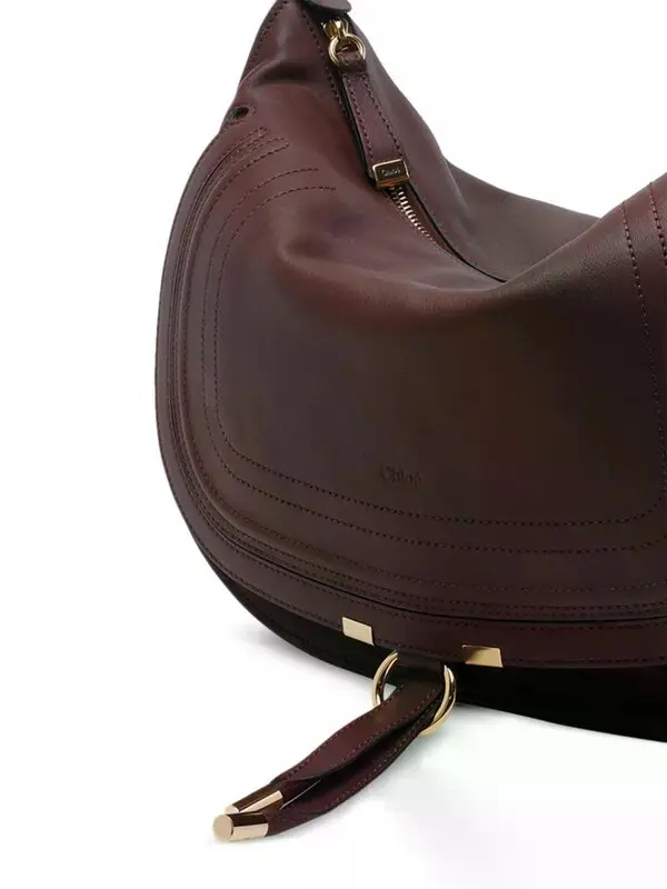 Chloé Marcie Stitch Detail Shoulder Bag