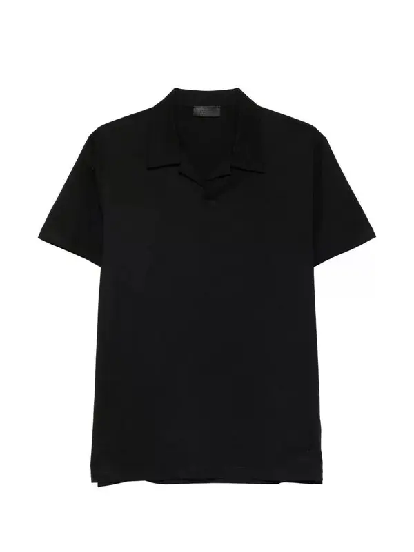 DONDUP Polo-collar T-shirt - Black