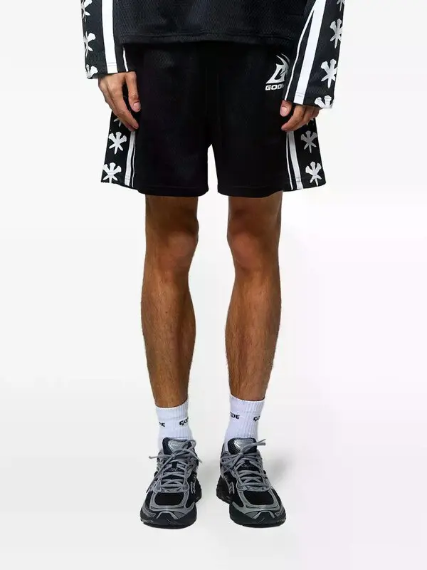 GODMADE Logo Detail Shorts