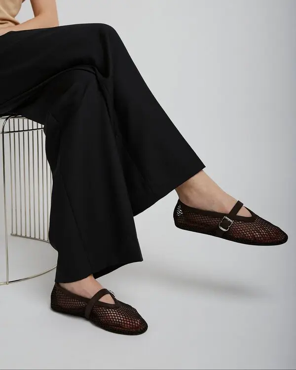 Alaïa Mesh Ballet Flats