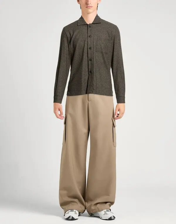 MESSAGERIE Shirt Size Wool, Polyester, Polyamide