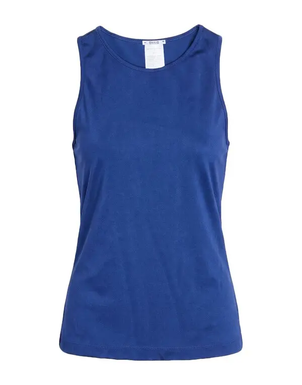 Wolford Sleeveless Crewneck Jersey Tank Top - Blue