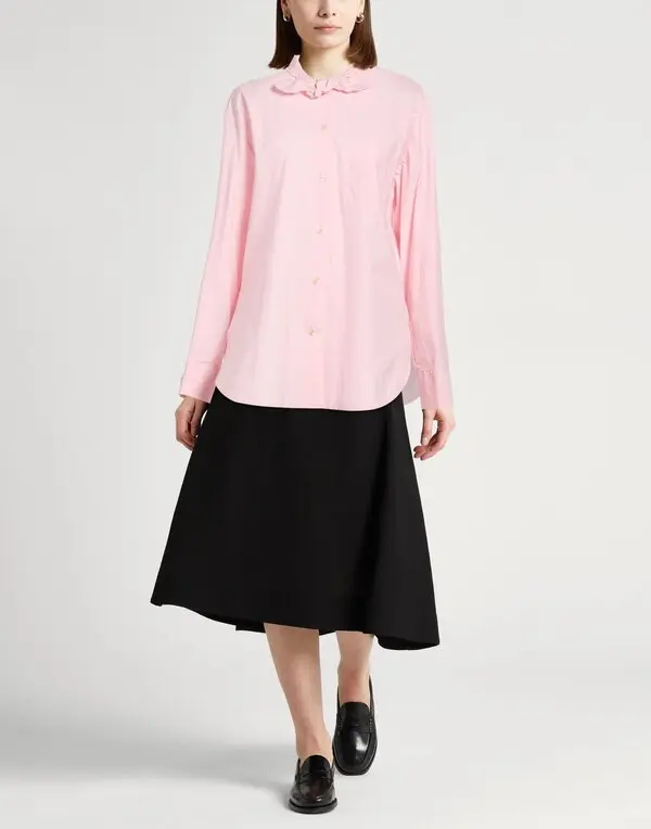 FORTE_FORTE Light Cotton Poplin Shirt