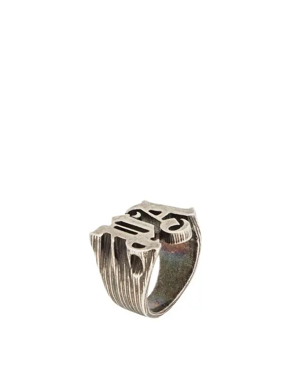 Palm Angels Logo-embellished Metal Ring