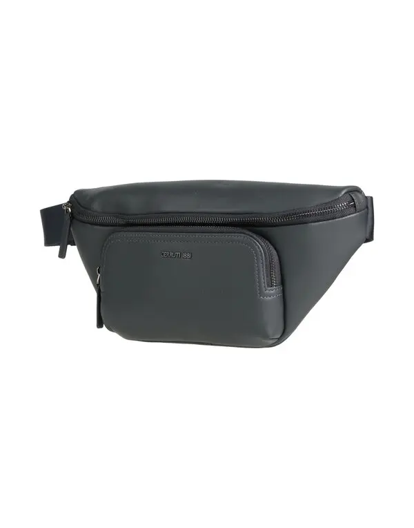 CERRUTI 1881 Midnight Cow Leather Belt Bag