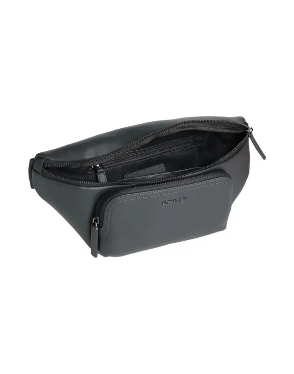 CERRUTI 1881 Midnight Cow Leather Belt Bag