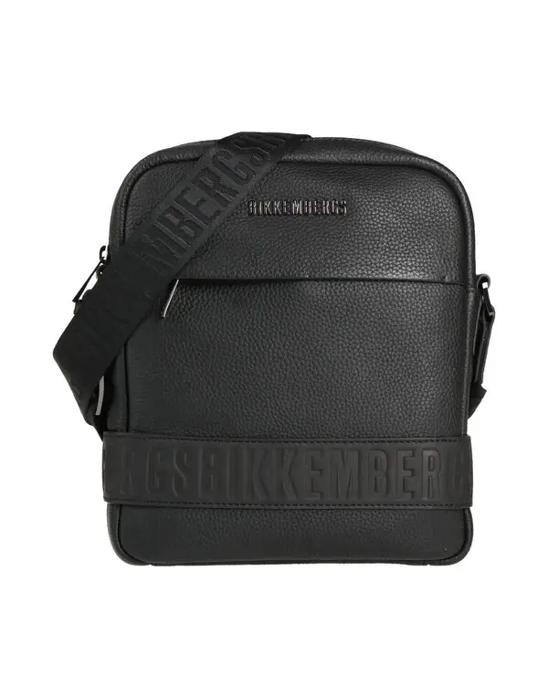 BIKKEMBERGS Cow Leather Crossbody Bag