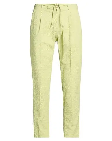 BERNA Cotton Elastane Drawstring Waist Pants - Green