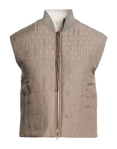 Agnona Viscose And Silk Vest - Grey