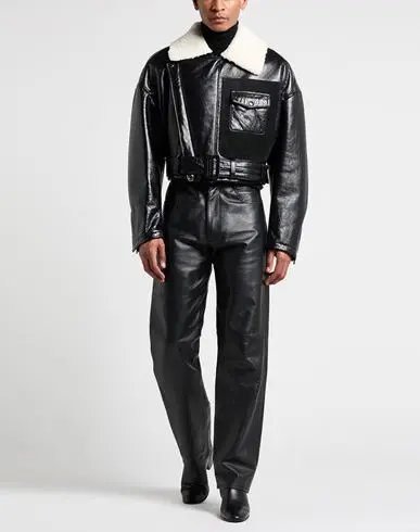 Dolce & Gabbana Lambskin Shearling Lined Jacket