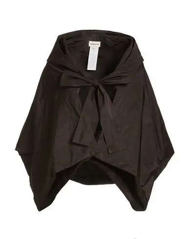 P.a.r.o.s.h Short Sleeve Hooded Jacket - Brown