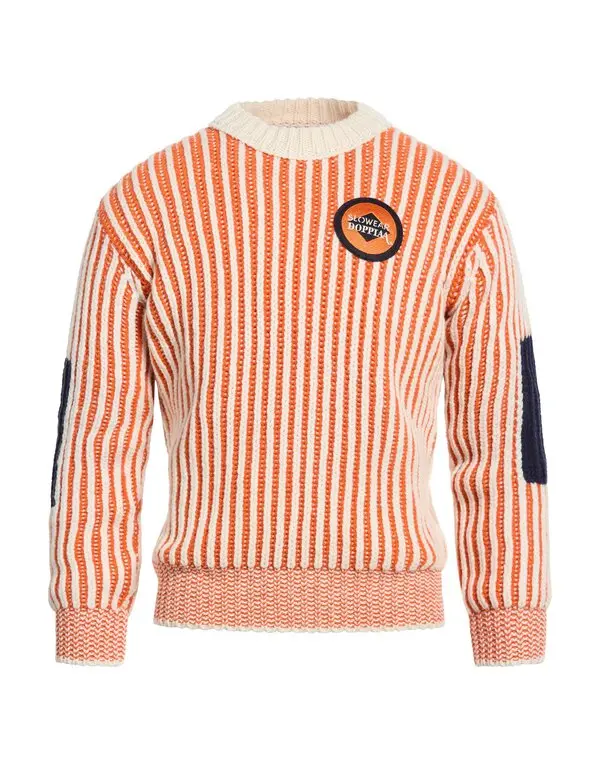 SLOWEAR Virgin Wool Cable-knit Crewneck Sweater