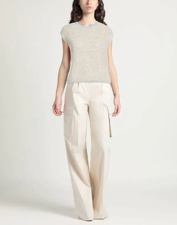SHIRTAPORTER Mélange Crewneck Sweater - Beige