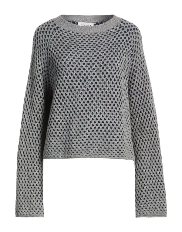 SHIRTAPORTER Wool, Viscose, Nylon, And Cashmere Sweater - Grey