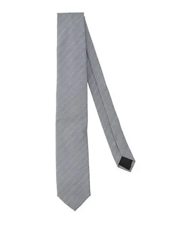 Givenchy Virgin Wool Pinstriped Necktie - Grey