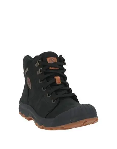 AIGLE Leather And Textile Ankle Boots
