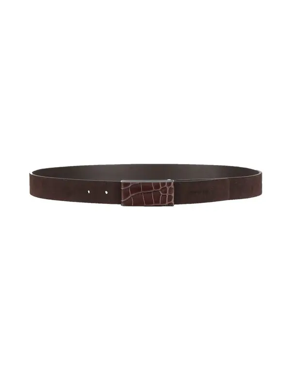 CERRUTI 1881 Dark Calfskin Belt