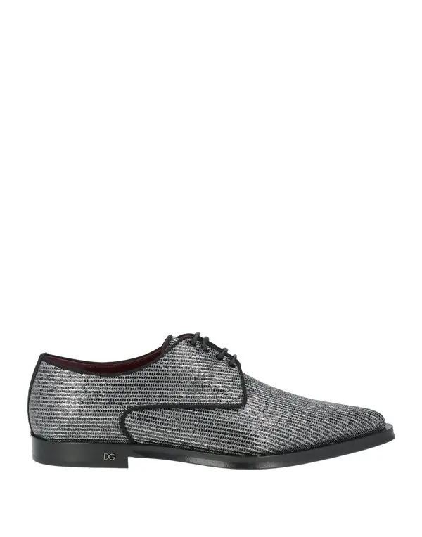 Dolce & Gabbana Polyurethane, Viscose, Cotton, Polyethylene, Polyester Derby Shoes