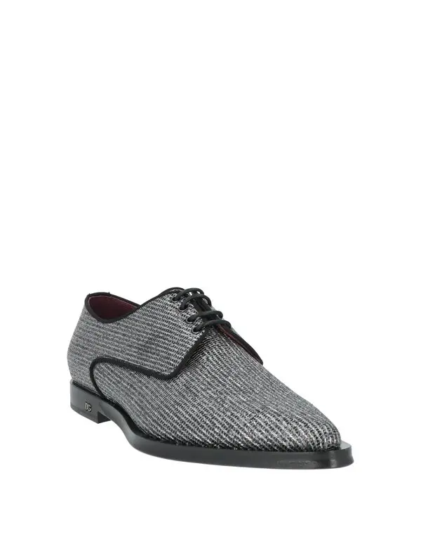 Dolce & Gabbana Polyurethane, Viscose, Cotton, Polyethylene, Polyester Derby Shoes