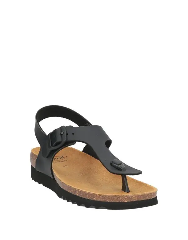 DR. SCHOLL'S SHOES Thong Sandals With Buckle Fastening - Black
