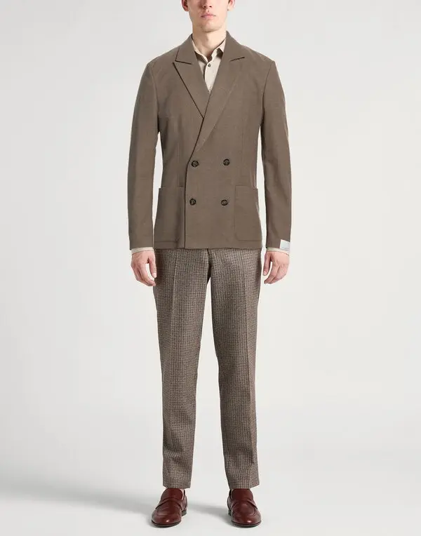 PAOLO PECORA Blazer Size Polyester, Viscose, Elastane