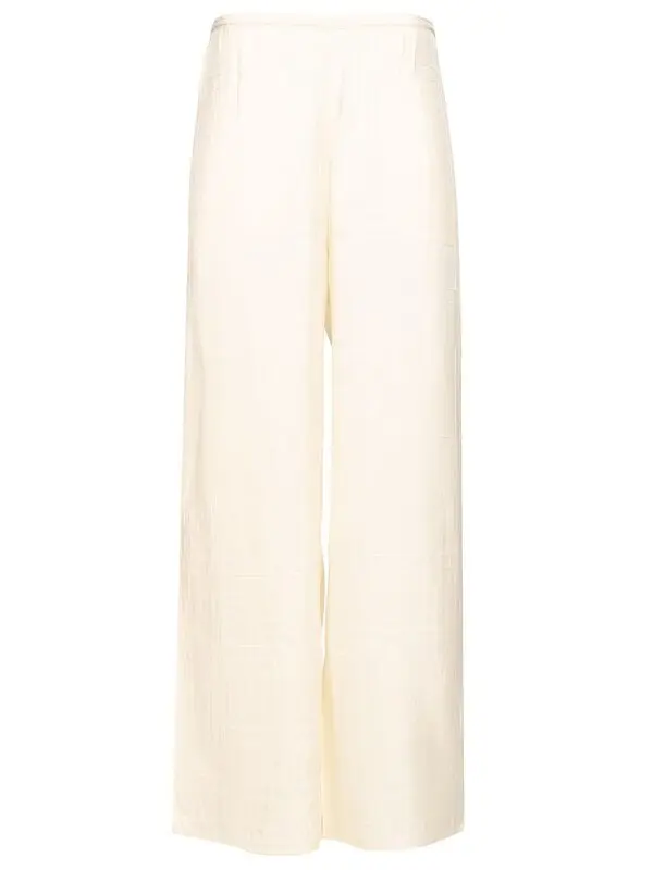 TOTEME Pajama Pants - Cream