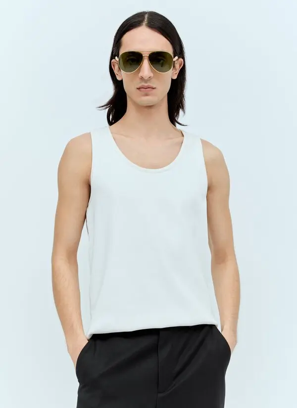 Bottega Veneta Sardine Aviator Sunglasses