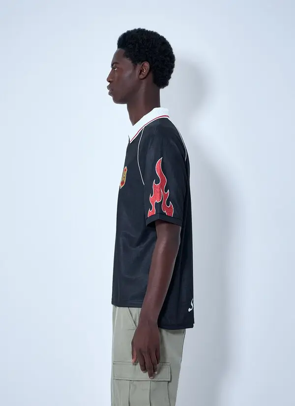 GALLERY DEPT. Embroidered Patch Polo Shirt