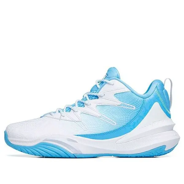 ANTA Quick Decision 5 Basketball Shoes - White/blue