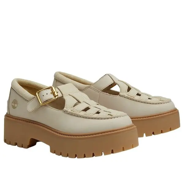Timberland Stone Street Platform Buckle Shoe