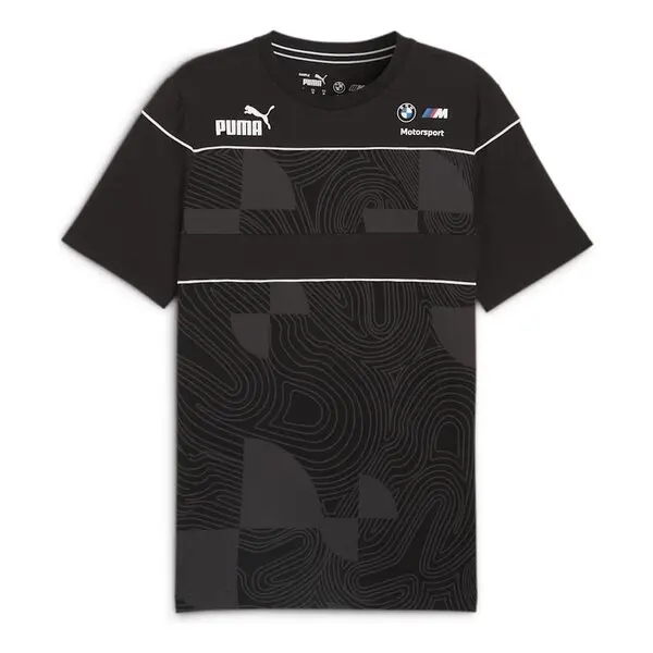 PUMA Bmw Motorsport Graphic Print T-shirt - Black