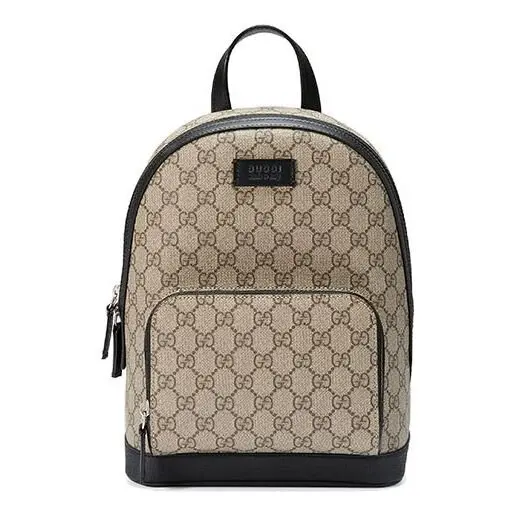 Gucci Gg Canvas Backpack - Creamy