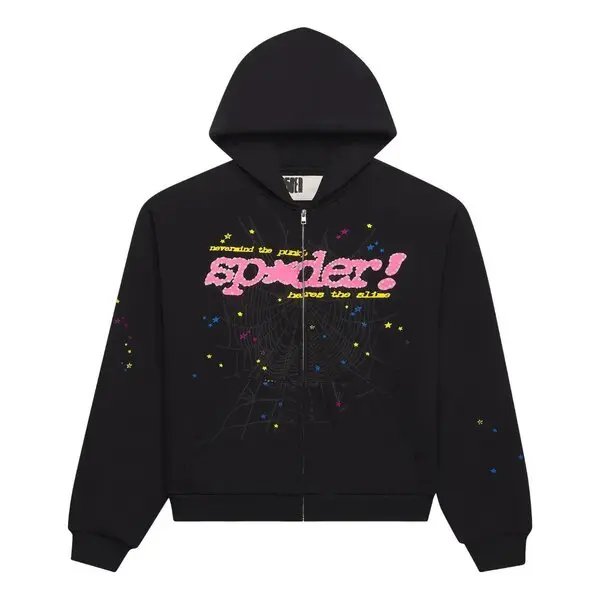 SP5DER Punk V2 Zip Up Jacket