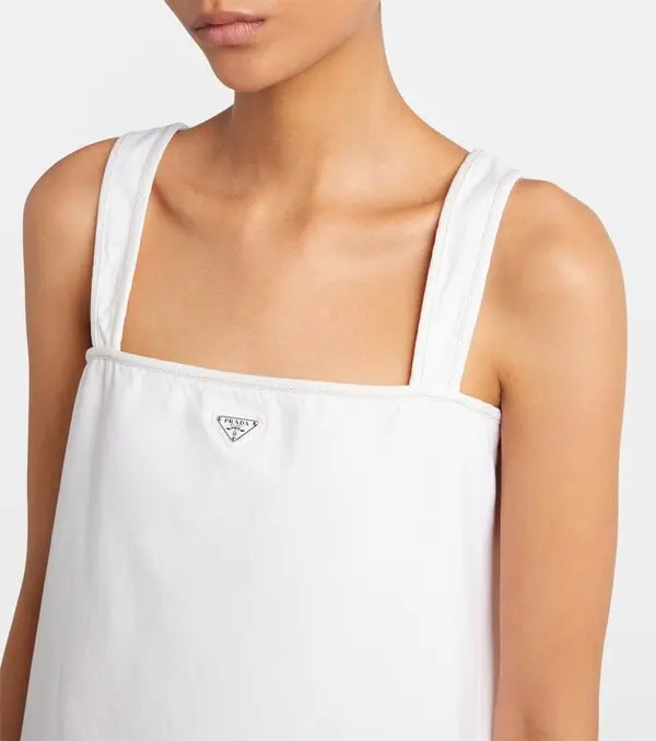 Prada Cotton Denim Mini Dress