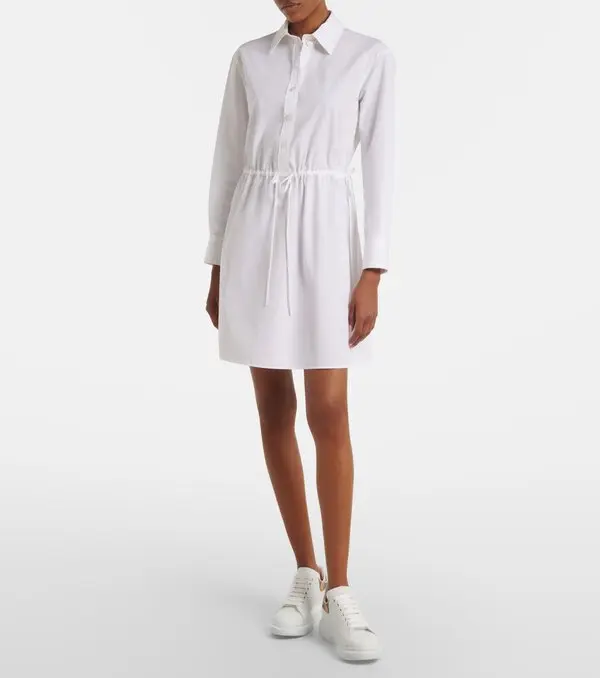 Alexander McQueen Oversized Leather Sneakers - White