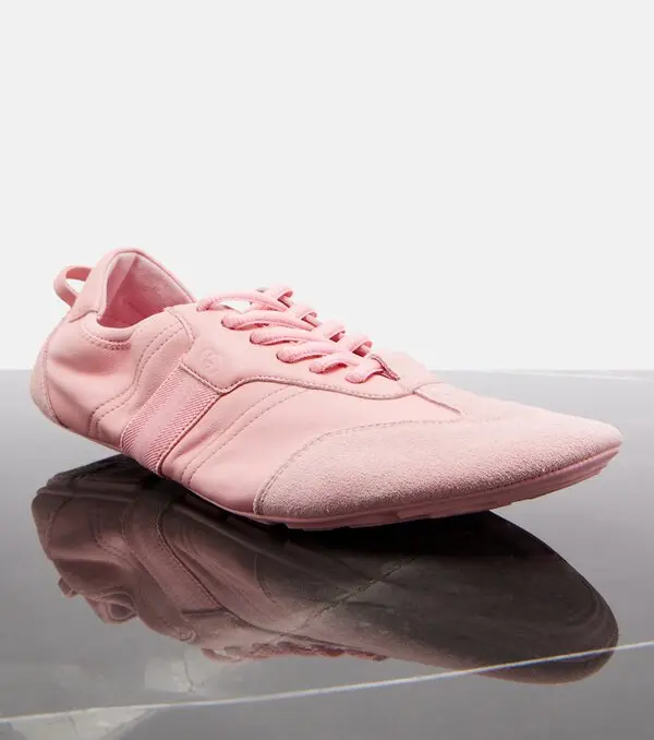 Gucci Flex Leather Sneakers - Pink