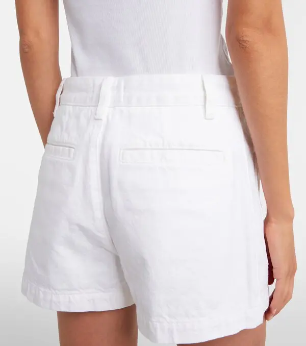 FRAME Cruise Denim Shorts - White