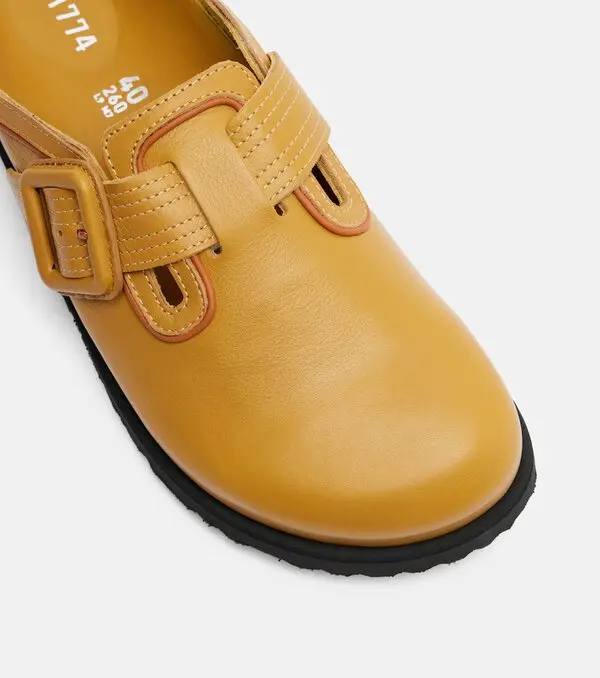 BIRKENSTOCK Boston Leather Clogs