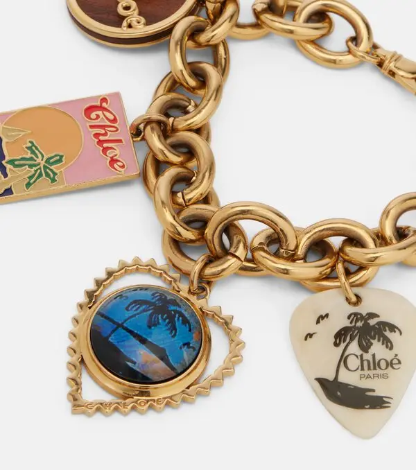 Chloé Embellished Postcard Bracelet