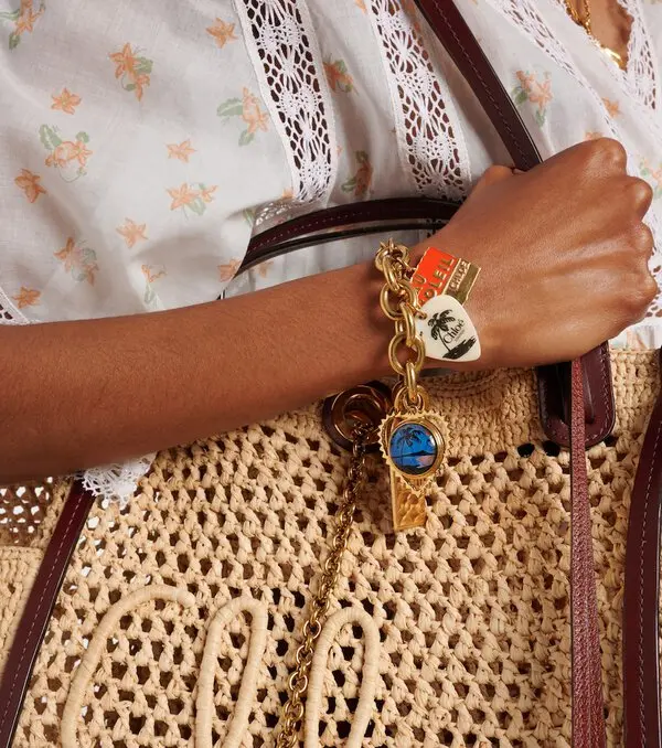 Chloé Embellished Postcard Bracelet