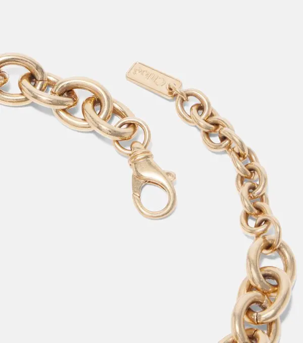 Chloé Embellished Charm Necklace