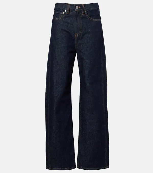 Khaite Bonnie Wide-leg Jeans - Blue
