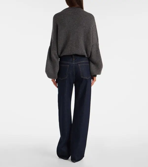 Khaite Bonnie Wide-leg Jeans